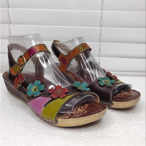 Spring Step | Shoes | Spring Step Lartiste Belle Donna Floral Boho ...